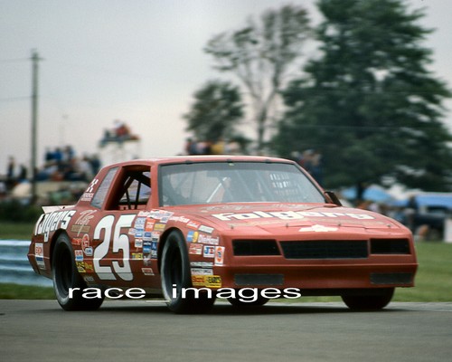 TIM RICHMOND #25 FOLGERS 1986 WATKINS GLEN NASCAR 8x10 GLOSSY PHOTO ...