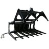 Kubota Tractor Skid Steer Attachment - 48" Root Rake Grapple Bucket ...