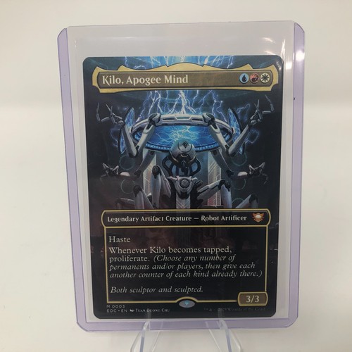 Kilo, Apogee Mind (Borderless) (Extended Art) EOC Commander: Edge of Eternities | eBay