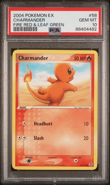 Charmander 2004 EX: FireRed & LeafGreen #058/112 Base Price Guide ...