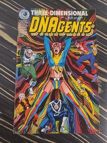 DNAgents 1 3d Comic Book Eclipse Comics | eBay