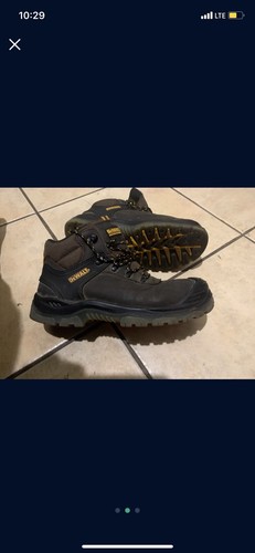 DeWalt Men's Titanium Work Boots Size 9.5X Waterproof Steel Toe Brown ...