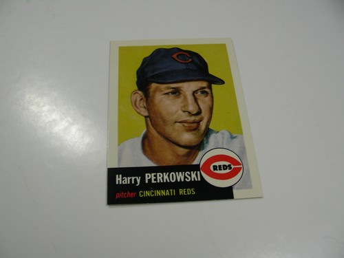 Harry Perkowski 1991 Topps Baseball Archives The Ultimate 1953 Series ...