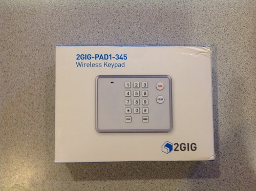 Nortek 2GIG Wireless Keypad Model 2GIG-PAD1-345 New In Box | eBay