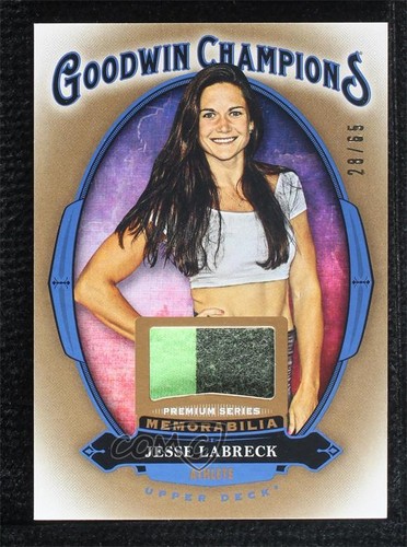 2020 Upper Deck Goodwin Champions Memorabilia Premium /65 Jesse Labreck ...
