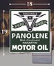 19" X 18" MOHAWK INDIAN MOTOR OIL GAS VINYL DECAL LUBESTER OIL PUMP CAN ...
