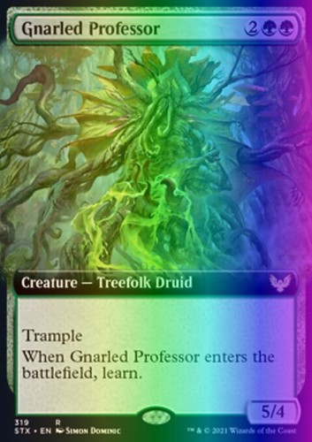MTG Gnarled Professor (319/447) Strixhaven School of Mages LP FOIL | eBay