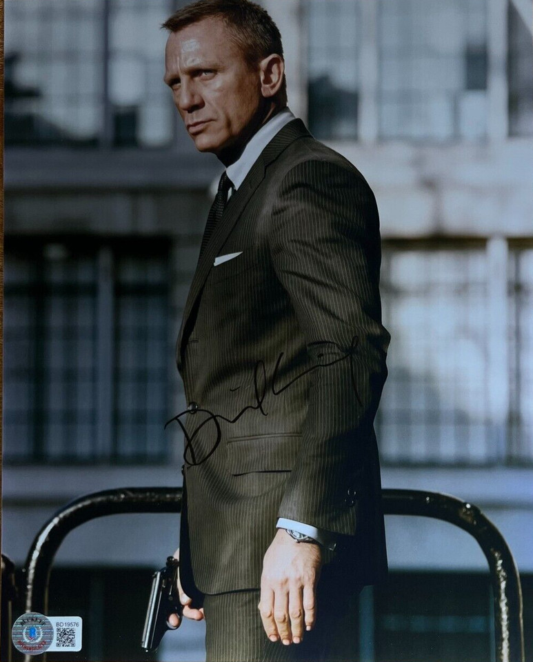 daniel craig autograph products for sale | eBay