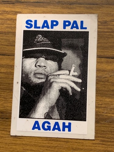 Slap Pal: Agah Salman, #1, 1 3/4" X 2 1/2", Rare, 1980's. See ...