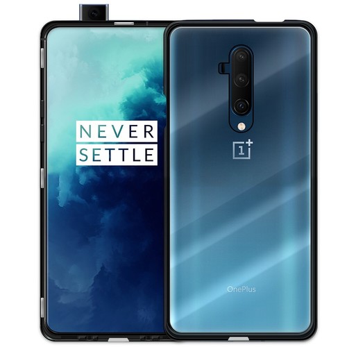 Anti-Slip Magnetic Adsorption Tempered Glass Case Cover for OnePlus 7 ...