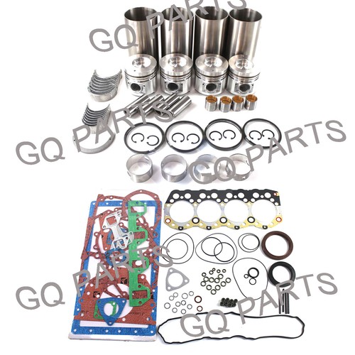 For Perkins 804C-T Engine Rebuild Kit CAT 246B 252B 267B 277B Skid ...