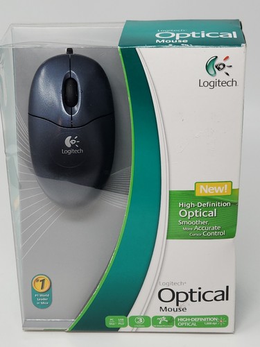 Logitech High-definition Optical Mouse Wired Brand New 931643-0403 ...