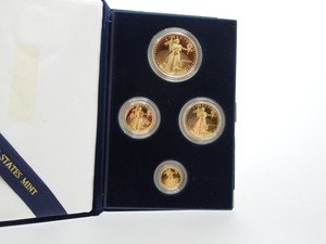 4 Coin Proof Gold American Eagle Set for sale | eBay