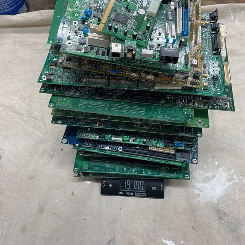 19.10Ibs of Used Motherboards (Pc & Misc) For Gold Scrap Precious Metal ...