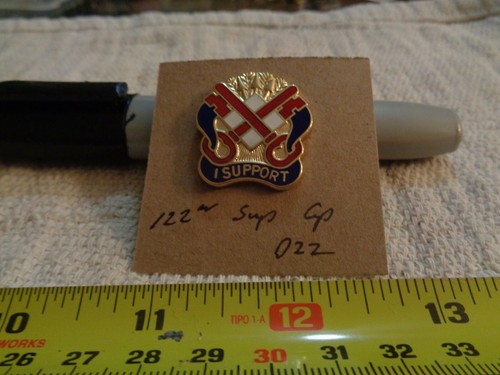 122nd Support Group D22 Unit Crest, DI, DUI (DRAW#12) | eBay