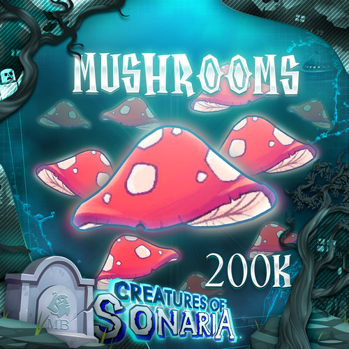 200k Mushrooms | COS | Creatures Of Sonaria | Roblox | Fast and Cheap ...