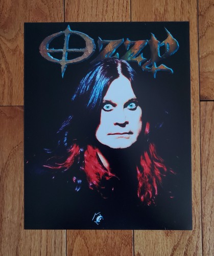 OZZY OSBOURNE PROMO PHOTO PRINT POSTER 8'' X 10'' #1 | eBay
