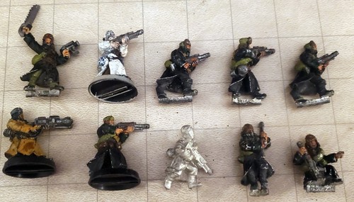 Wahammer 40k Valhallan Ice Warrior Infantry Squad 10x Metal Imperial ...