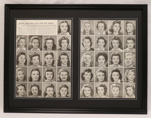 1942 Rockettes ORIGINAL Vintage Framed 18x24 Life Magazine Poster | eBay