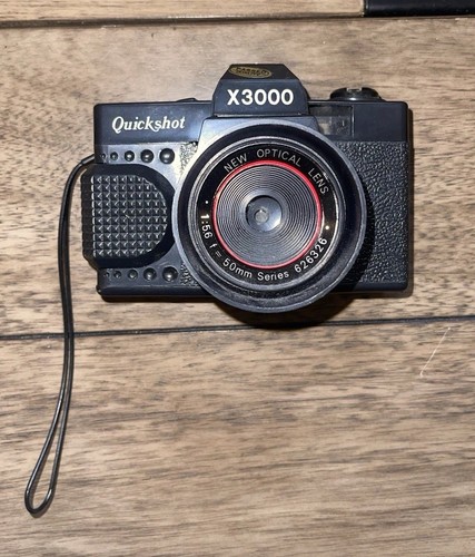 VINTAGE Quickshot X3000 35mm Point & Shoot Film Camera - UNTESTED | eBay