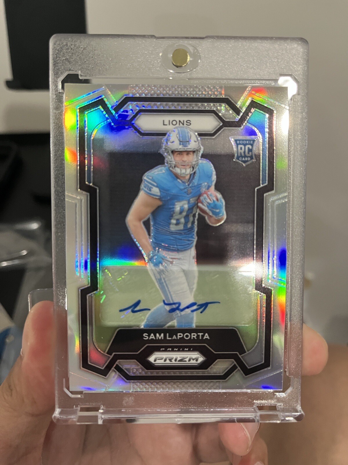 Sam LaPorta 2023 Prizm #332 Rookie Autographs - Silver Price Guide ...