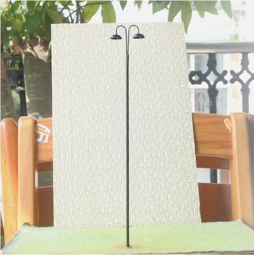 5 x G scale street light model train railroad LED station path lamp ...