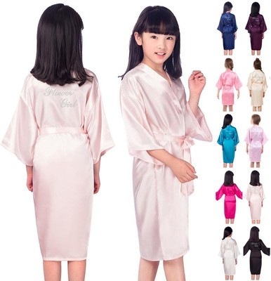 Personalised Dressing Gown in Nightwear 2-16 Years for Girls for sale ...