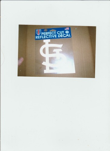 ST.LOUIS CARDINALS REFLECTIVE DECAL-SWEET!!!!!!!!! | eBay