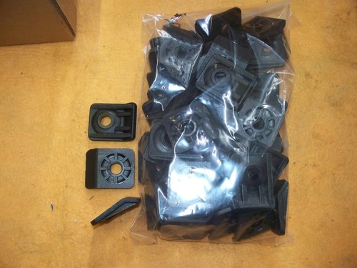 Snowmobile Track 5/16" Stud Backer Plate 48 Pack Angle Bender Black ...