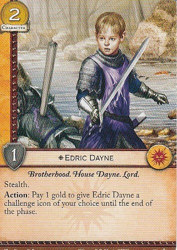 3 x Edric Dayne AGoT LCG 2.0 Game of Thrones Core set 106 | eBay