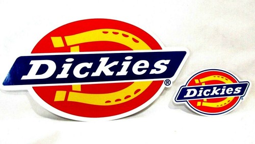 Lot of 2 Dickies Decals Stickers 3.5"Wide X 2" Tall & 8" Wide X 4.5 ...
