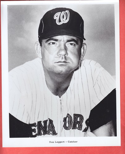 1964 WASHINGTON SENATORS TEAM ISSUE 8 X 10 GLOSSY DON LEPPERT | eBay