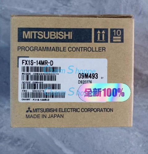 FX1S14MRD In Box PLC Module New Brand Mitsubishi FX1S-14MR-D FX1S-14MR ...