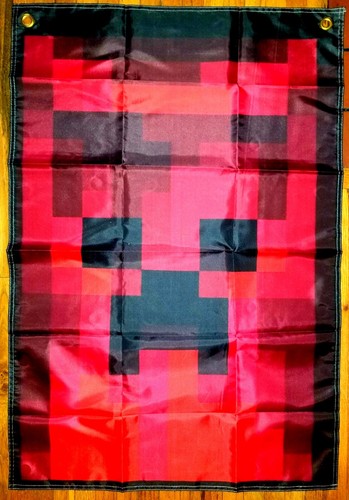 Minecraft CAPE BANNER Flag Costume Cosplay MOJANG ,RARE HARD TO FIND ...
