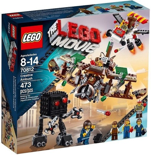 70812 CREATIVE AMBUSH lego movie SEALED misb legos set flying kebab ...