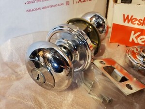 Polished Chrome Door Knob for sale | eBay