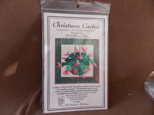 Christmas Cactus Quilt Pattern - Eileen Bahring Sullivan | eBay