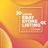 Custom Bespoke ebay Store and listing template design + Amazon store ...