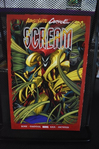 Absolute Carnage - Scream Marvel TPB BRAND NEW Venom Symbiote Spider ...