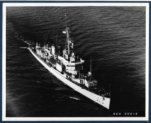 USS NEW DD-818 Destroyer 8 x 10 Official USN Photo | eBay
