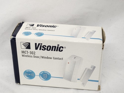 New Visonic MCT302 Wireless PowerCode, Magnetic Door/Window Contact ...