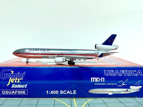 Gemini Jets 1:400 USAFRICA MD-11 N1758B GSUAF006 Limited 500pcs | eBay