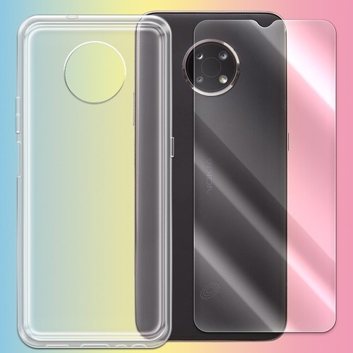 Anti-Scratch Screen Protector+Durable Protective Case for Nokia G300 5G ...