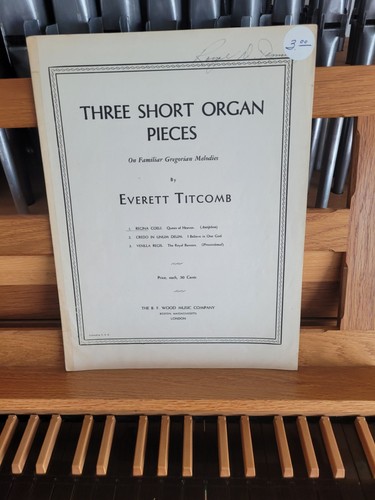 * Everett Titcomb: Regina Coeli; organ (Wood) | eBay