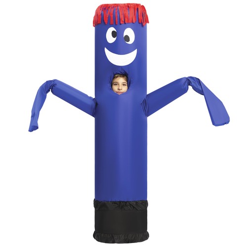 Kids Tube Man Inflatable Costumes Tube Man Wavy Arm Guy Costumes for ...