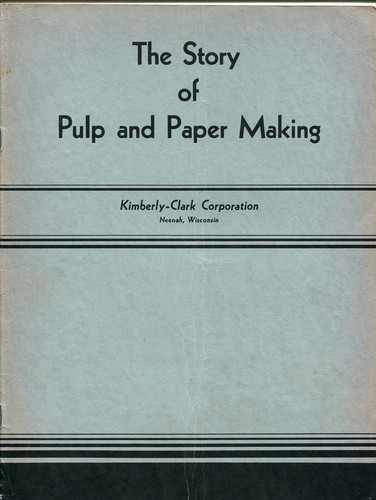 PULP: Story of Pulp and Paper Making 1933-how paper for the pulps was ...