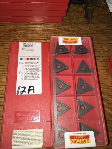 SANDVIK CARBIDE INSERTS QUANTITY 27 TNMG 22 04 04 QF TNMG 431 QF | eBay