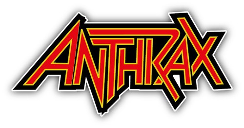 Anthrax Music Logo Car Bumper Sticker Decal - 9'', 12'' or 14'' | eBay