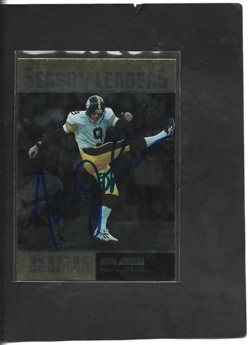 1996 Upper Deck NFL # 215 Norm Johnson Autograph | eBay