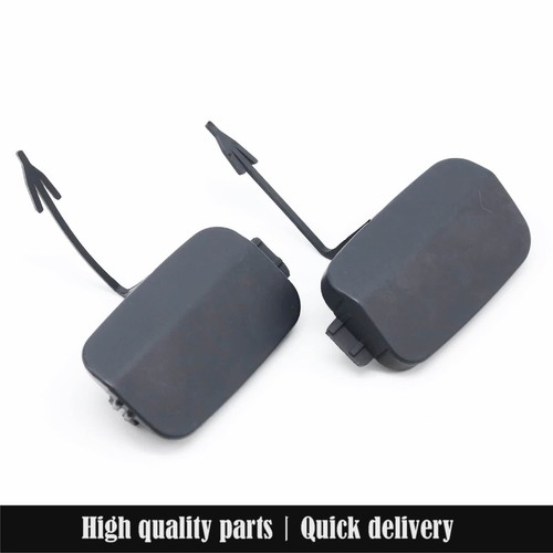 NEW Left+Right Rear Bumper Tow Hook Eye Cover Unpainted For 2010-2015 ...